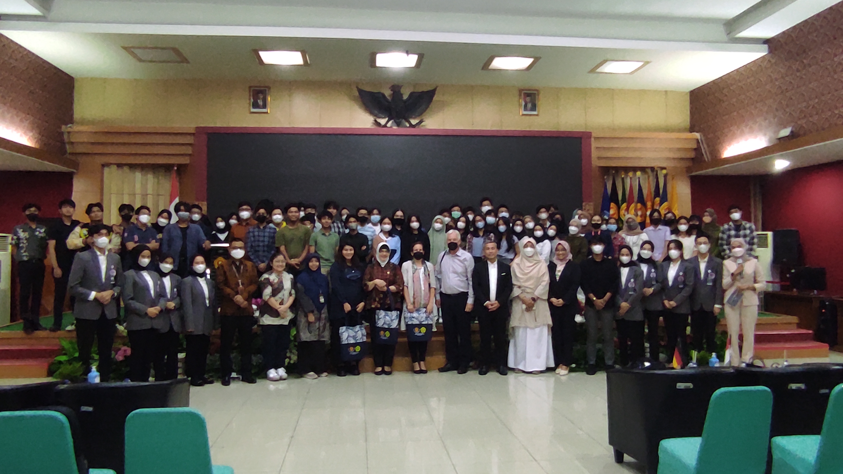 Peresmian German Corner - KUI